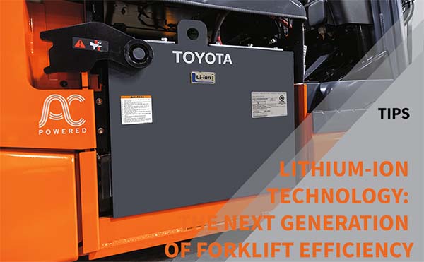 Lithium-Ion Technology: The Next Generation Of Forklift Efficiency ...